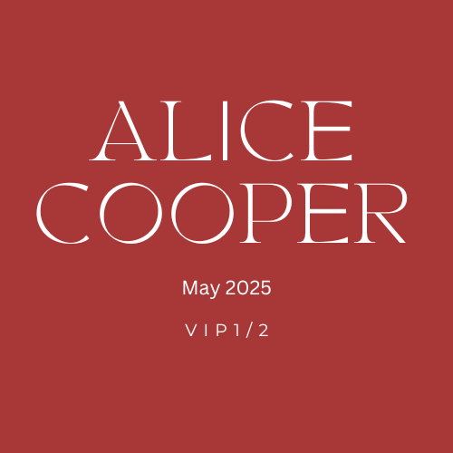 Alice Cooper - VIP1/2 BUNDLE, MAY 2025 – ptyvipd2c
